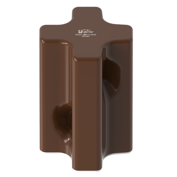 Isolador Tipo Castanha 60 x 40mm - Germer Isoladores
